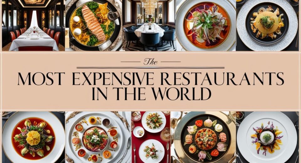 Most Expensive Restaurants in the World: Dining Experiences That Cost ...